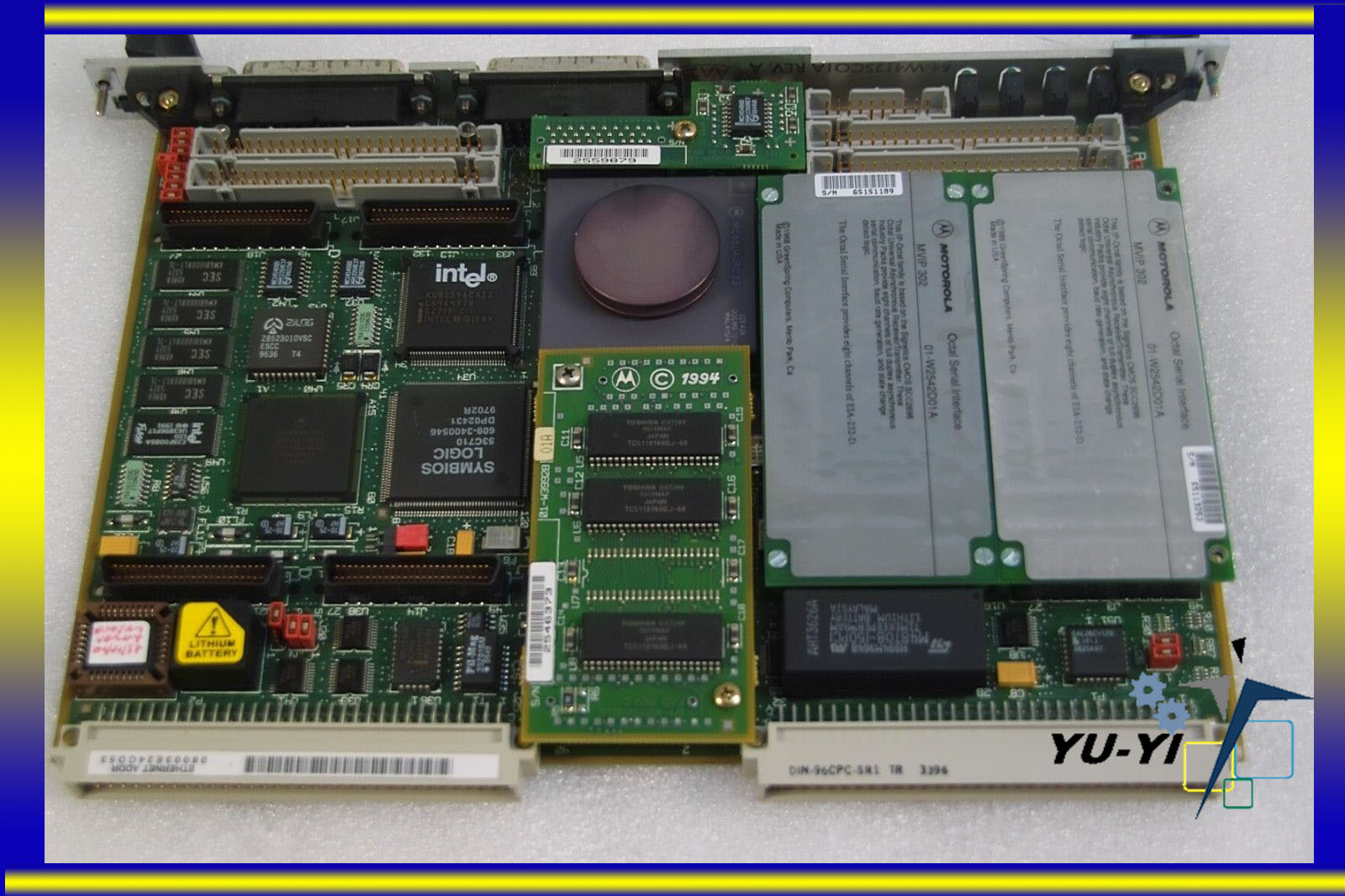 BROOKS MVME 162-533A MOTOROLA 01-W3960B 70B BOARD - PLC DCS SERVO Control MOTOR POWER SUPPLY IPC ...